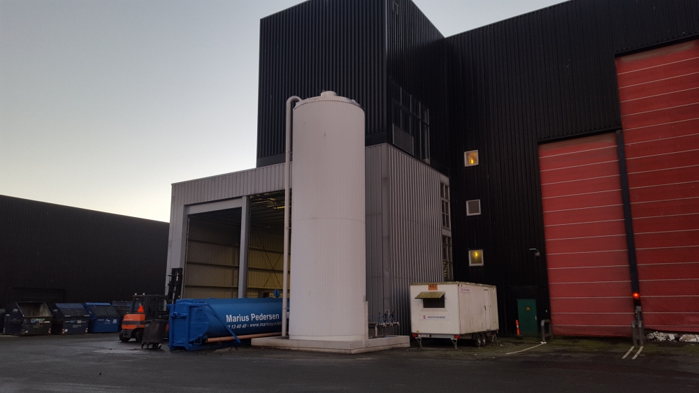 Marius Pedersen forbrænding, hovedentreprise - BASE Erhverv