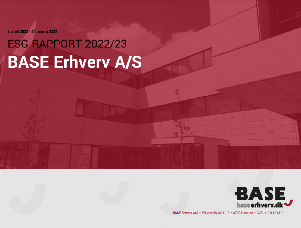 BASE Erhverv esg-rapport - BASE Erhverv