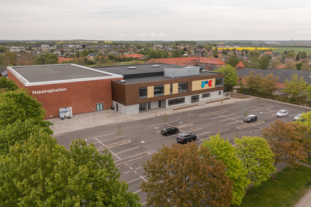 Harlev idræts- og kulturcenter, Totalentreprise - BASE Erhverv